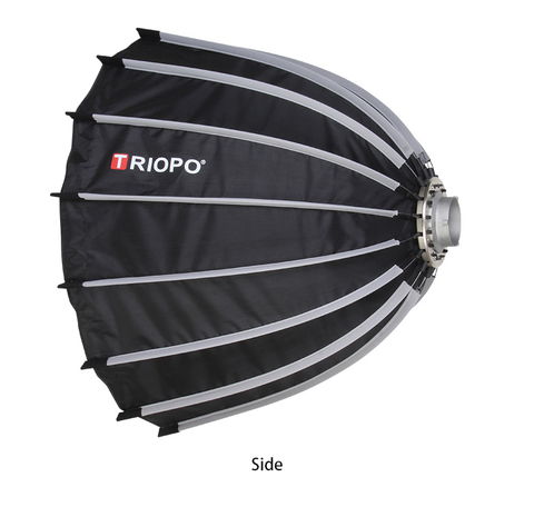 Buy Triopo Kp2-90 90cm Quick Loading Parabolic Photography Softbox ...