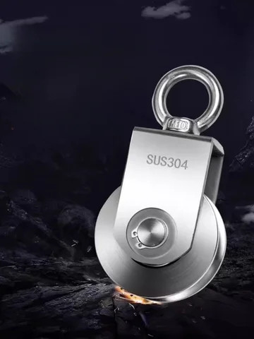 Buy U-shaped V-shaped Fixed Lifting Pulley Complete 304 Stainless Steel ...