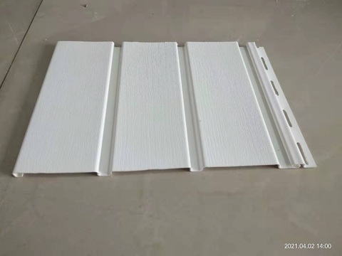 Buy Under Eaves Outdoor Plastic Tile Cladding Two-groove Pvc Wall ...