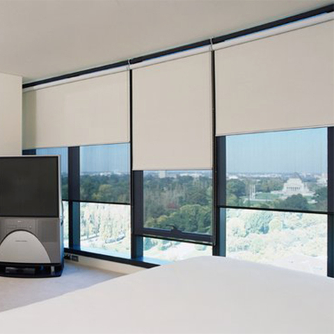 Buy Upper Open High End Motorized Remote Control Roller Blinds For ...