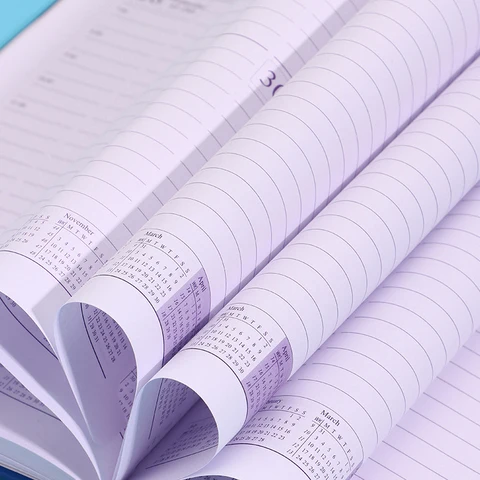 Buy Wholesale New 2025 Planner Weekly Diary Notepad Custom Planner A5 ...