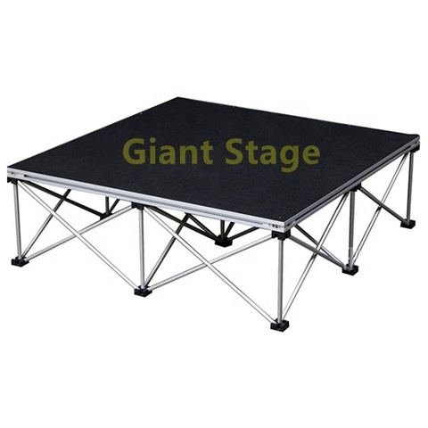 Buy X-stage Wedding Stage/portable Stage/curve White Stage Platform ...