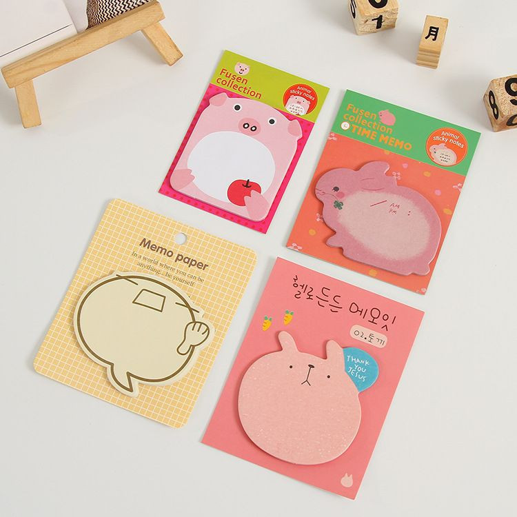Buy Sticky Notes Memo Pad Sticker-animals Shape from Julai Printing Co ...