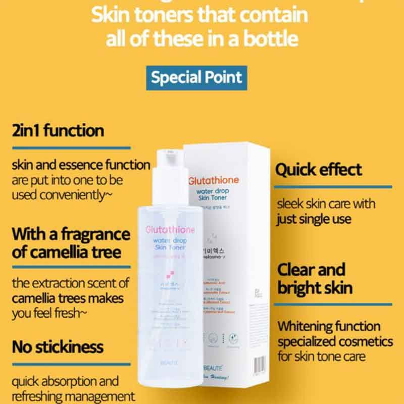 Buy Melasma-x Glutathione Water Drop Skin Toner 260ml from HASAN ...