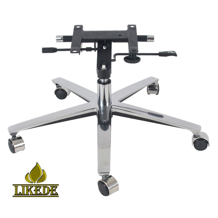 Buy 5-star Aluminum Swivel Office Chair Base Metal Replacement Parts ...