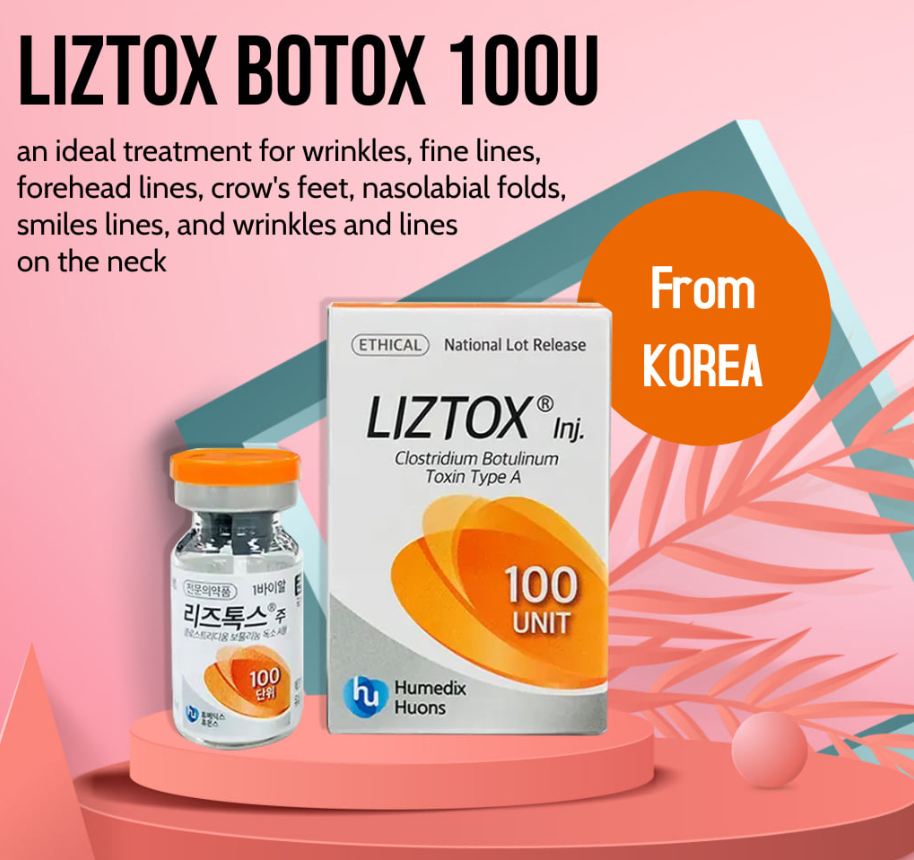 Buy Liztox 100u | Liztox 200u Botulinum Toxin Type A Nabota Toxina ...