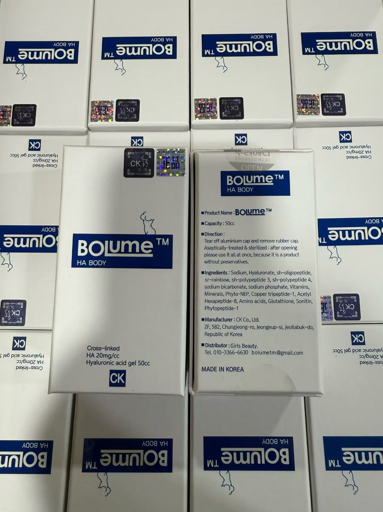 Buy Korean Bolume+ Ha Body Filler 50cc Body Contouring Sedyfill Breast ...