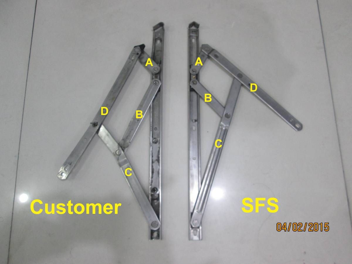 Buy Bar Hinge, Stay Hinge, Stray Hinge from zhenjiang hi-way Imp-exp ...