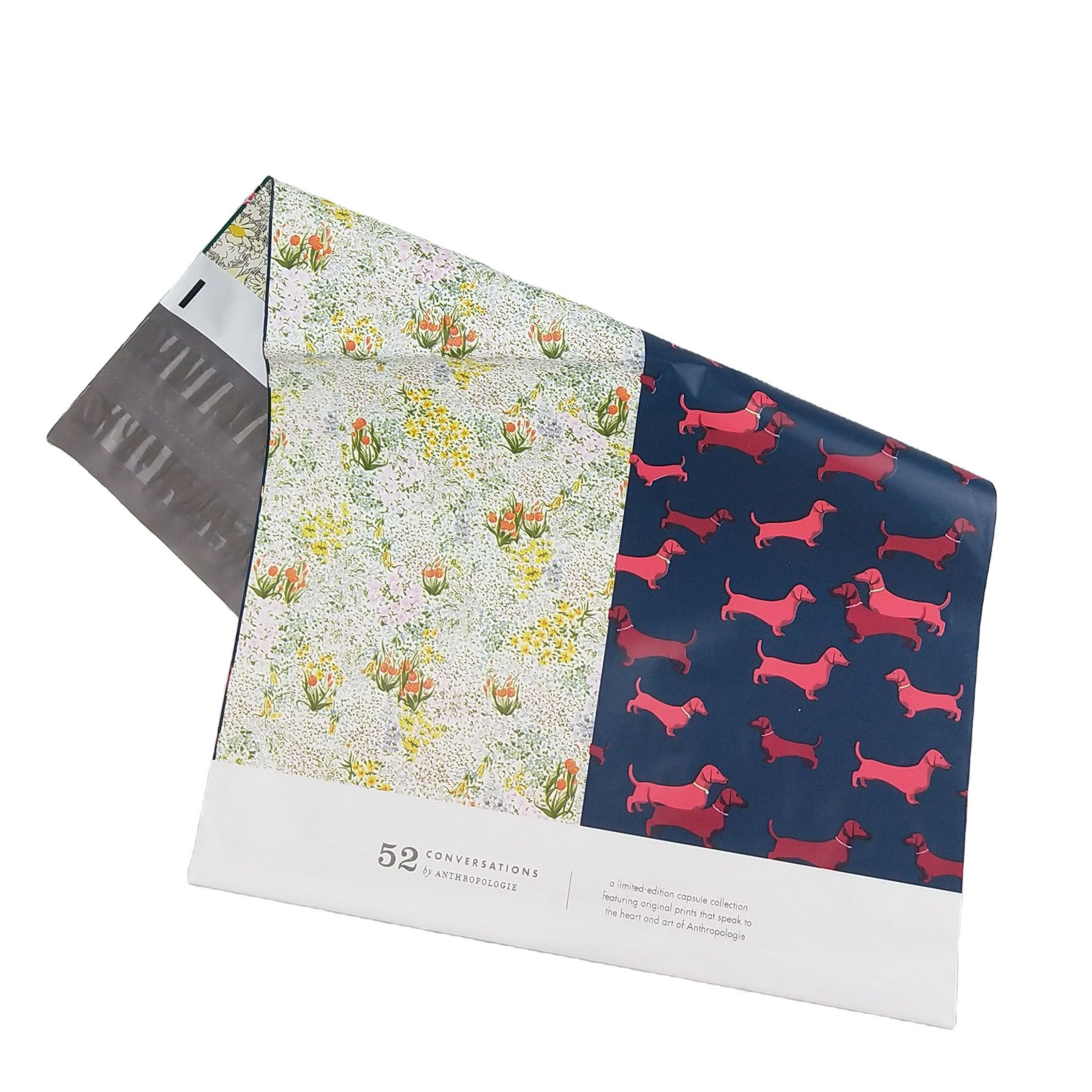 Buy Mailer Waterproof Pastel Custom Print Poly Mailers With Handle from ...
