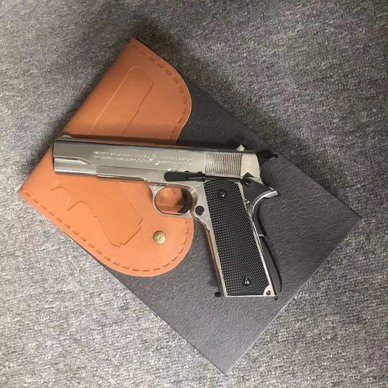 Buy Realistic Metal Alloy Toy Pistol Model 2: Premium Miniature Toy Gun ...