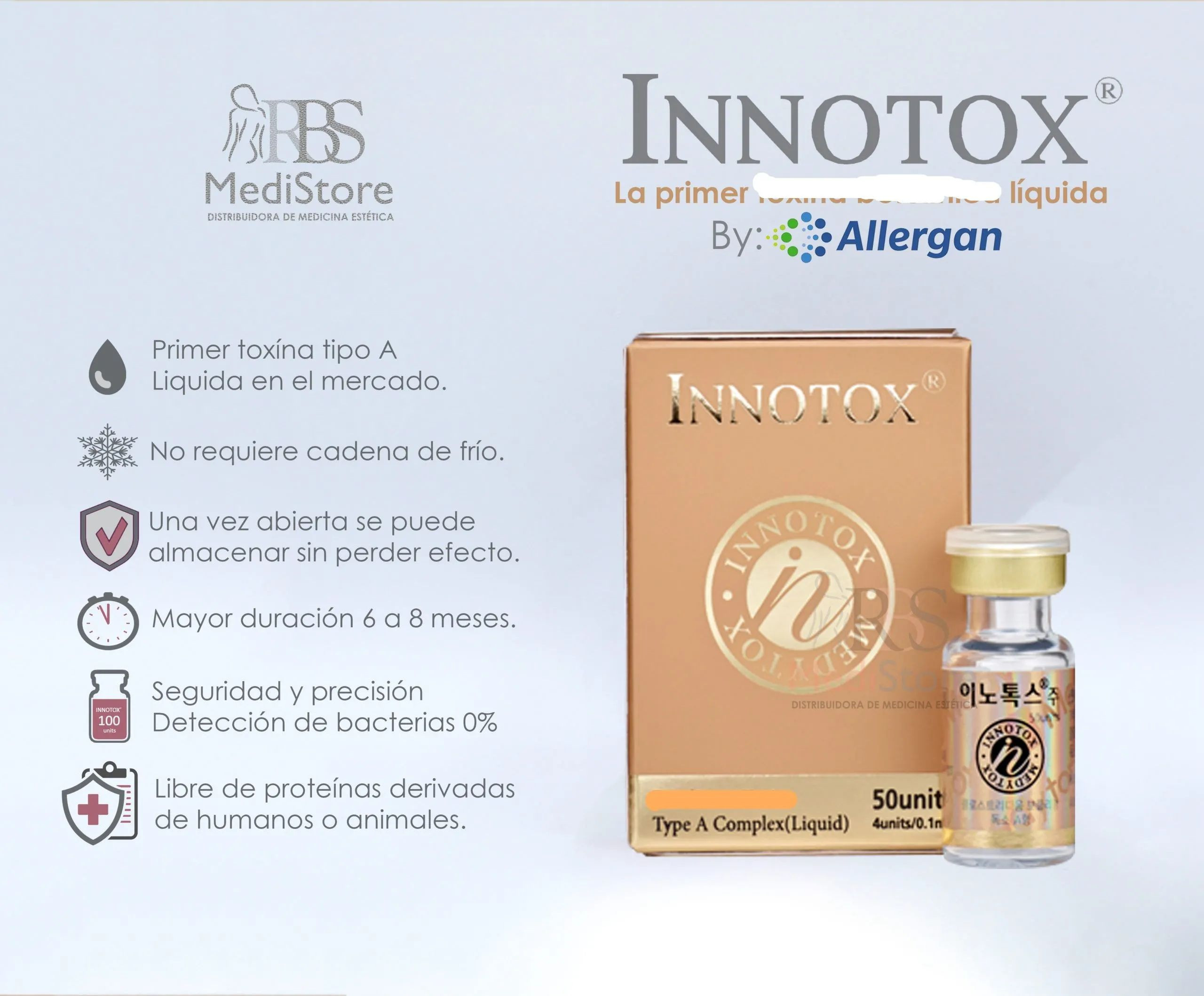 Buy Innotox 50u Botulinum Toxin Type A Nabota Toxina Botulinica from ...