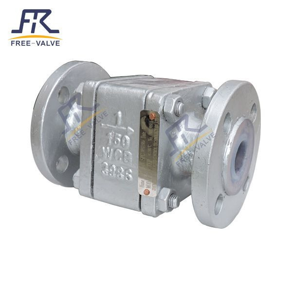 Buy Floating Ball Check Valve For Sea Water Frq40pfa from Zhengzhou ...