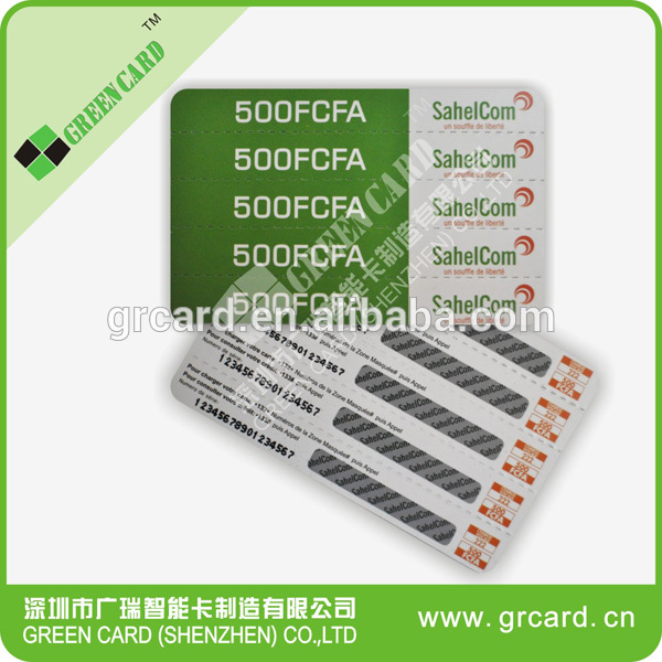 Buy Prepaid Top-up Phone Cards Lottery Scratch Card Printing/phone ...