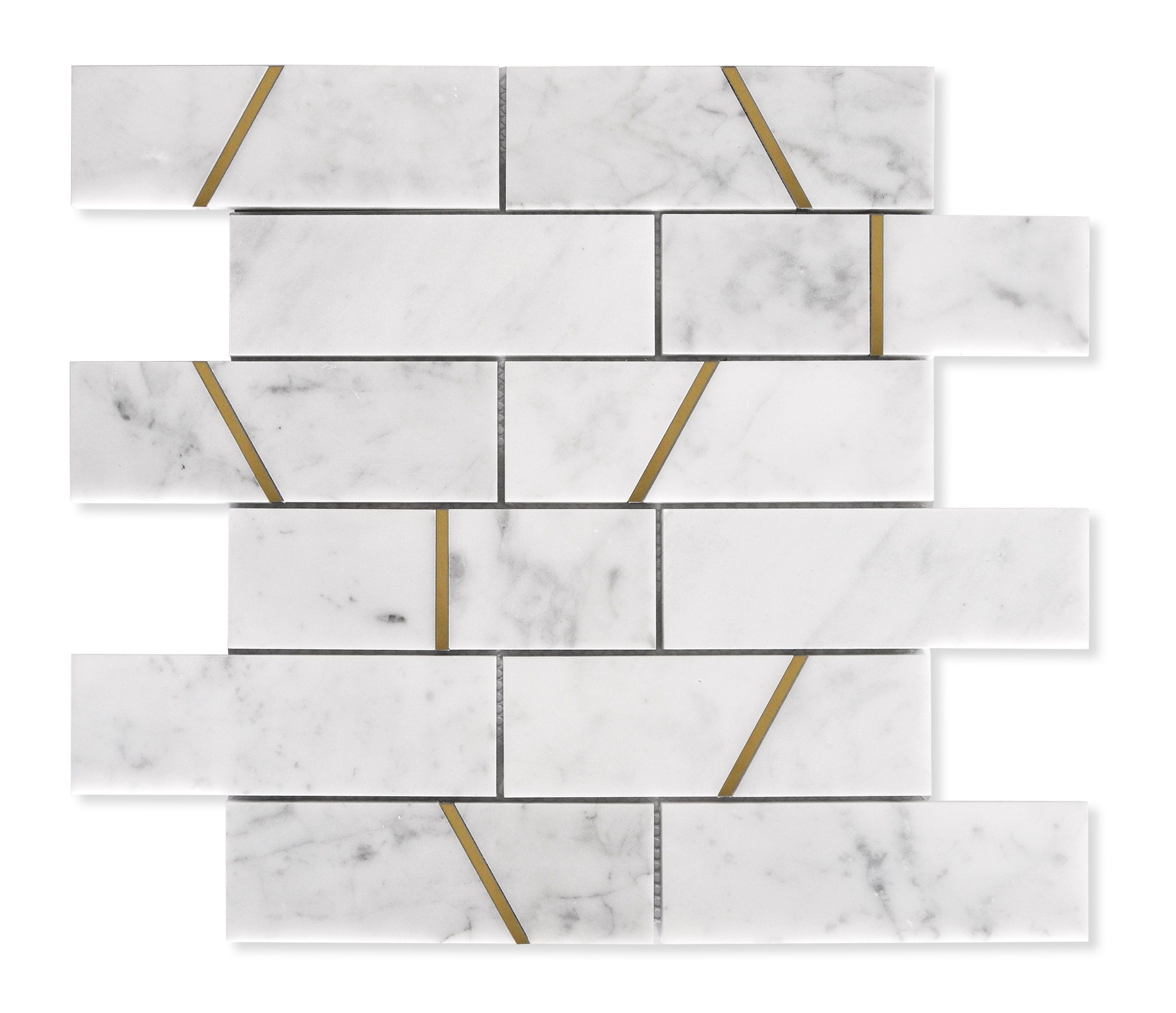 Buy Carrara White Mosaic Tile Imp-car-09g from FOSHAN TERESA TILE AND ...