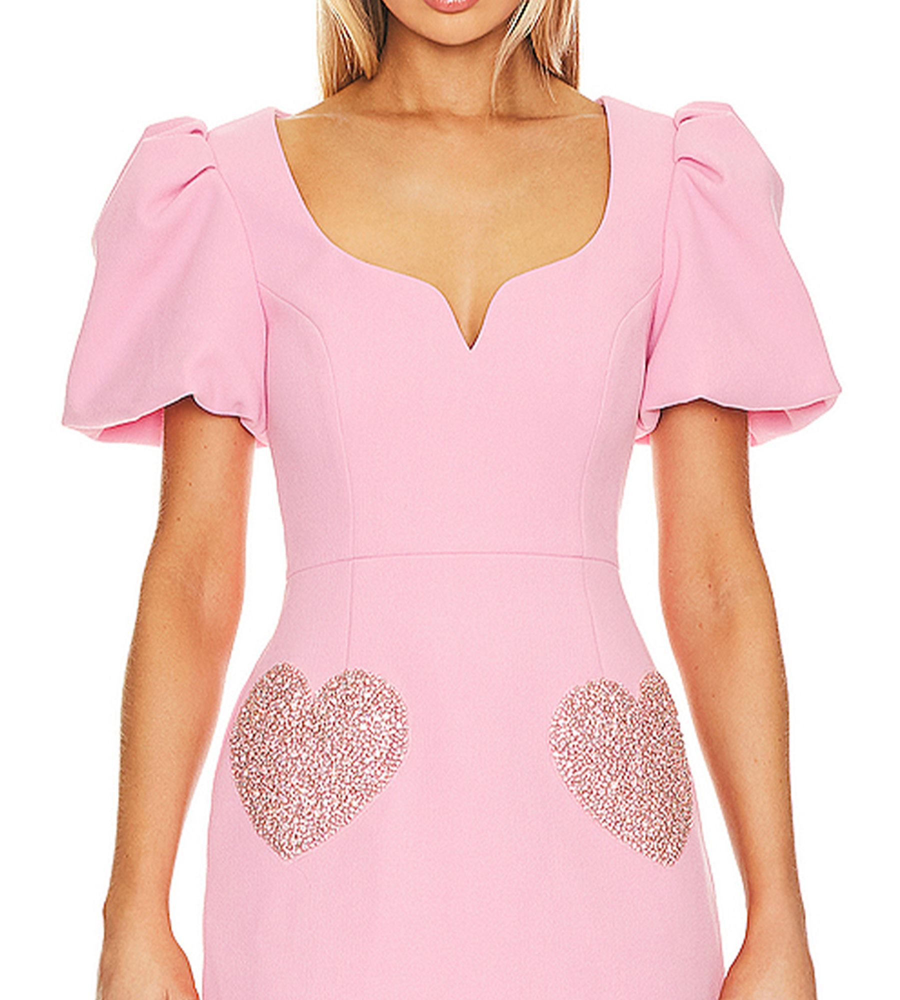 Buy Custom Playful Heart-shaped Neckline Dress A Must-have For Ladies ...