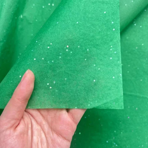 Buy 17gsm Rose Red Laser Silver Factory Whosale Gemstones Colored Paper ...