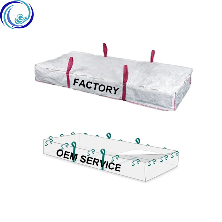 Buy 1ton 2ton 100% Pp Jumbo Bag Concrete Washout Bag Cement Bulk Bulk ...