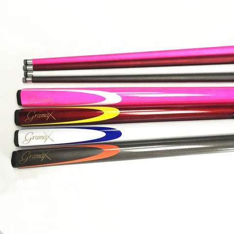 Buy 2-pc Carbon Fiber Pool Cue Stick Set Ash Material Carbon Butts ...