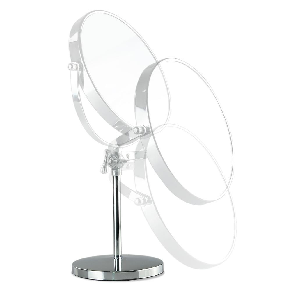 Buy 2 Sided Table Top Concave And Convex Makeup Mirror With Round ...