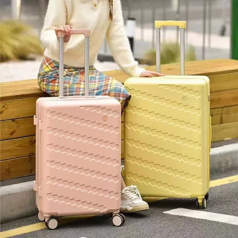 Buy 2024 New Unique Slant Design Pvc Luggage Cover Plastic Suitcase Bag ...