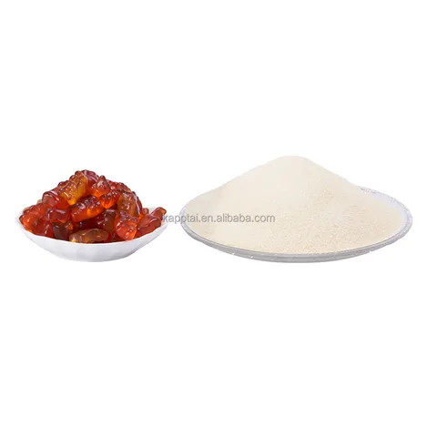 Buy 220 Bloom 20-40 Mesh Edible Bovine Skin Gelatin from Kap (xiamen ...