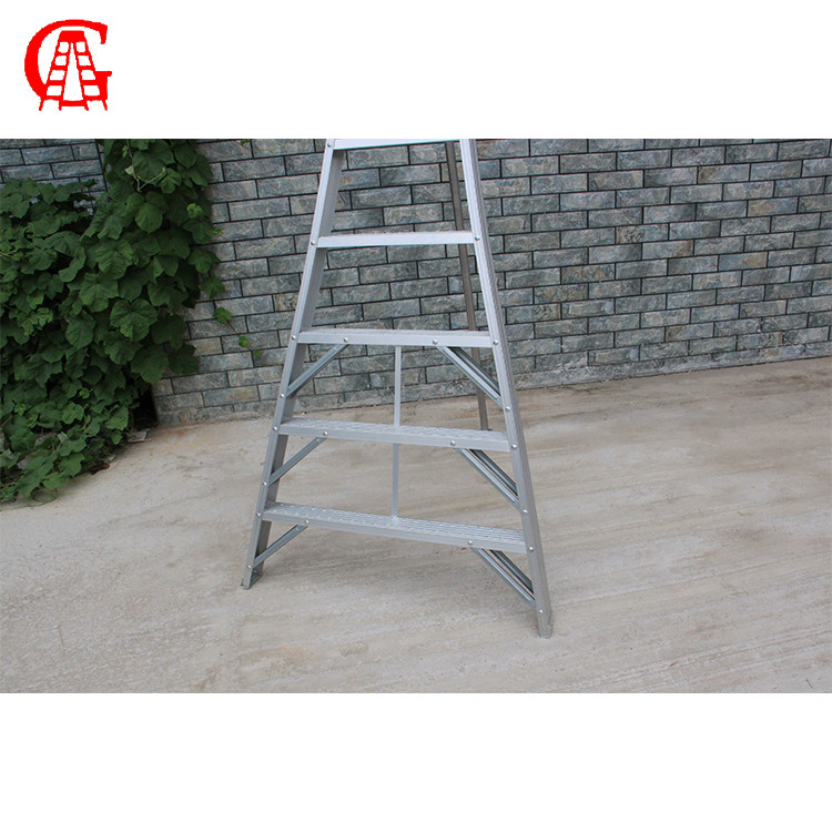 Buy 2.5mm Thickness Aluminum Tripod Fruit Ladder Farm Treestand ...