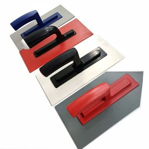 Buy 3mm Thickness 130mm Wide Plastic Trowel Abs Handle Plaster Trowel ...