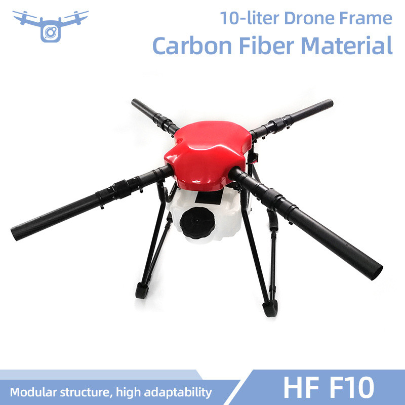 Buy 4-axis 10l Mini Quadcopter Carbon Fiber Uav Pesticide Mist Foldable ...