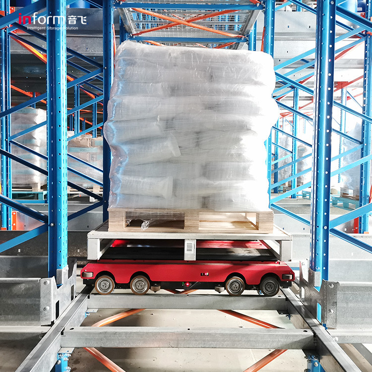 Buy 4-way Radio Shuttle Racking System Automated Storage System Pallet ...
