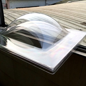 Buy 400---2100mm Pc Pmma Polycarbonate Skylight, Double Layer Dome ...
