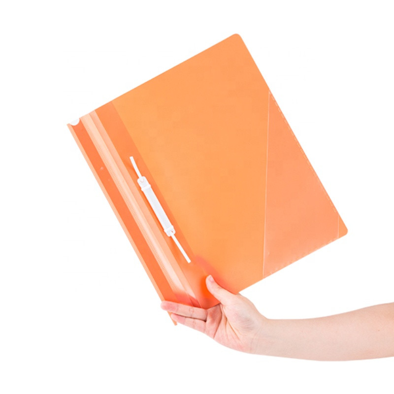 Buy A4 Clear Plastic Report File Folder Pp Management File Business ...