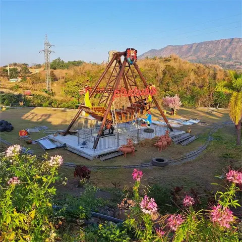 Buy Amusement Equipment Mini Carnival Rides Trailer Pirate Ship Pirates ...