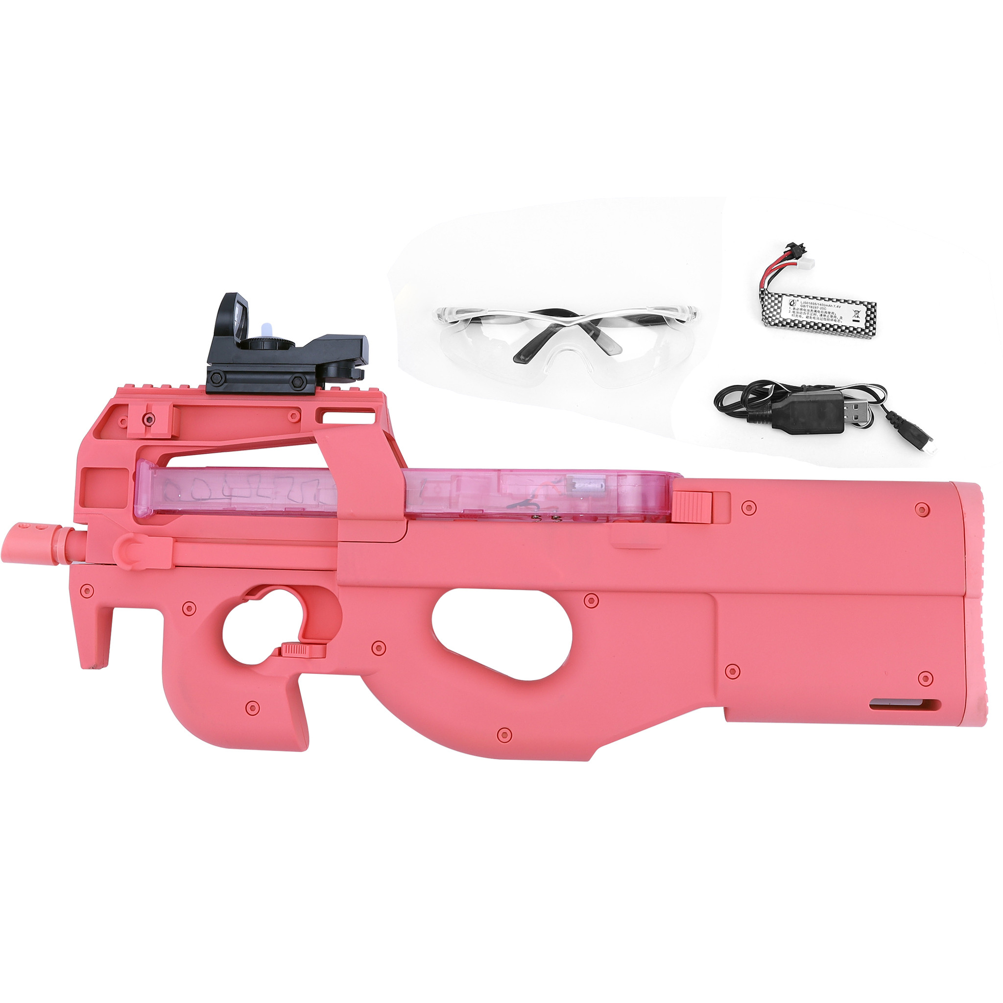Buy Australia Like Teenager Gel Blaster Toy P90 V3 Pink Gun Toy from ...