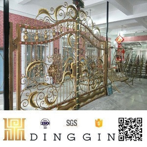 Buy Beautiful Residential Wrought Iron Gate Designs Wrought Iron Main ...