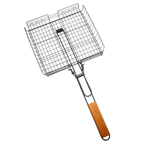 Buy Bq-1115 Non Stick Bbq Grill Wire Mesh Portable Chicken Rack ...