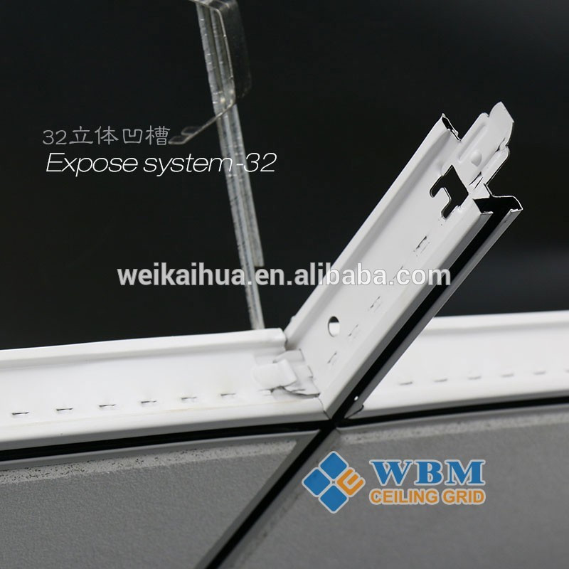 Buy Ceiling Support System Of Drywall Channels T Bar Steel T Shaped ...