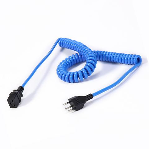 Buy Certified Approval Iec320 C13 C19 Schweizerische Cable Spiral Curly ...