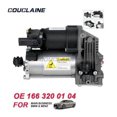 Buy Couclaine New Car Parts Air Suspension Compressor For Mercedes Benz ...