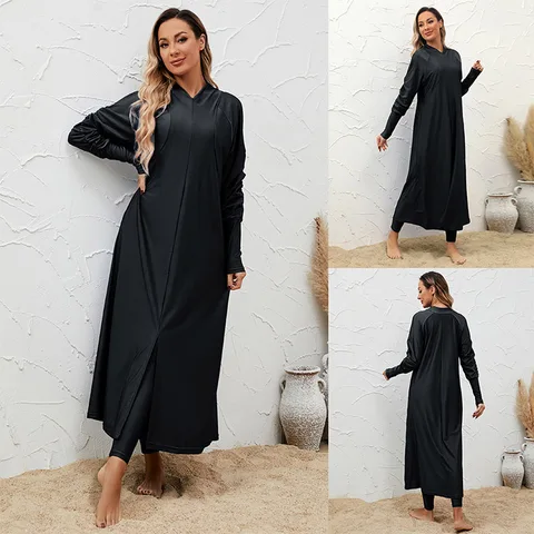 Buy Custom Logo Burkini Manufacturer Beach Wear For Muslim Women Plus ...