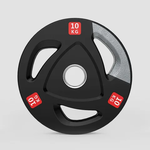 Buy Custom Logo High Strength Barbell Plate Home Rubber Cast Iron Gym ...