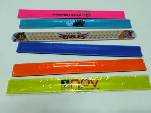 Buy Custom Personalized High Visible Colorful Snap Wrap On Reflex Arm ...