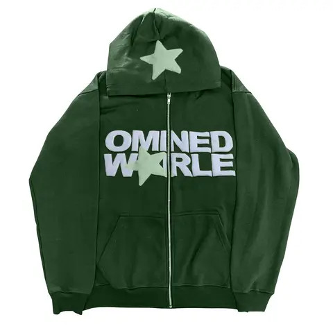 Buy Custom Vintage Streetwear Puff Print 3d Foam Full Zip Up ...