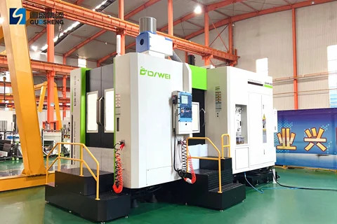 Buy Dhm63 4 Axis Horizontal Cnc Milling Machine Optional Fanuc 31i Machining Center Hmc from ...