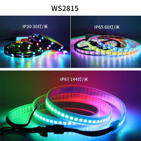 Buy Dream Color Led Strip Light 144 Smd 5050 Leds Ws2815 Rgb Color ...
