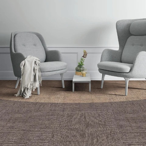 Buy Eco-friendly 50*50 Interlocking Carpet Tiles 5mm Thickness Office ...