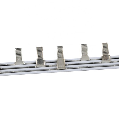 Buy Electrical Busbar 3p 63a Copper C45 Air Switch Connection Row Three ...
