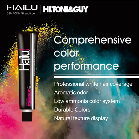Buy Factory Private Label Hailu No Damage Semi-permanent Hair Dye Color ...