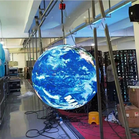 Buy Factory Stock Shaped Led Spherical Screen Globe Diameter 1m 1.5m 2m ...