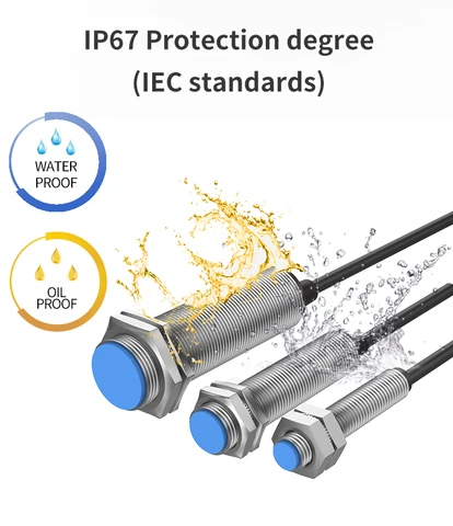 Buy Gtric Reed Proximity Switch M12 Series Sensing Distance 10mm Flush 5-220v Dc 2-wires Hall ...