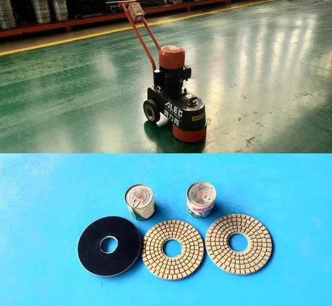 Buy Hand Push Electric Power Concrete Ground Grinder 4kw Cement ...